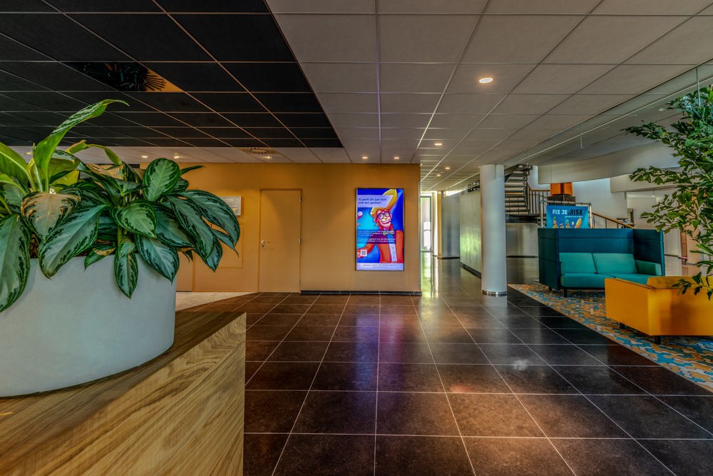 Digitaal informatiescherm - narrowcasting - HCS