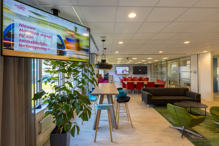 Digitaal informatiescherm - narrowcasting - HCS